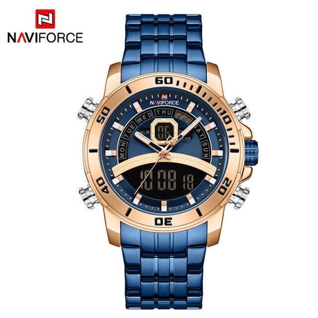 Naviforce 9181 CH - Blue Price in Bangladesh - Econaz