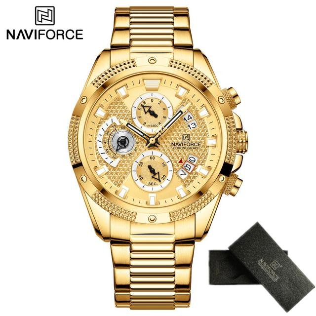 Naviforce 8021 CH - Gold Price in Bangladesh - Econaz