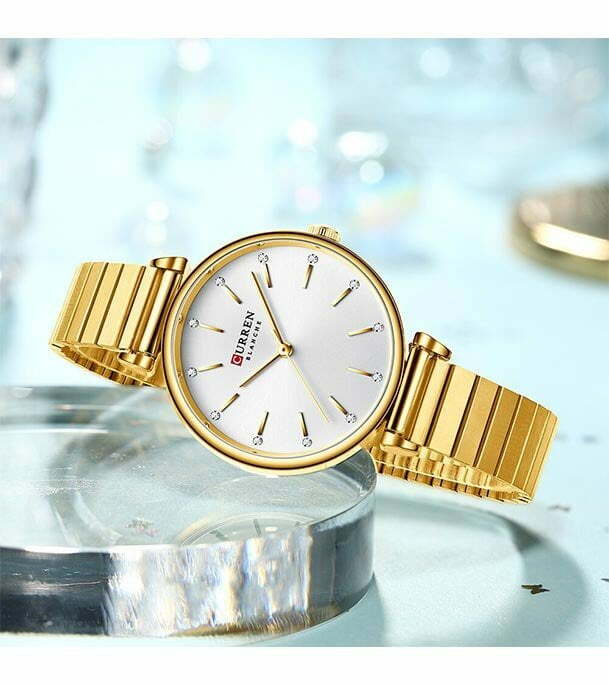 Curren 9081 CH - Gold White Price in Bangladesh - Econaz